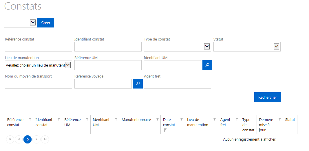 Rechercher un constat